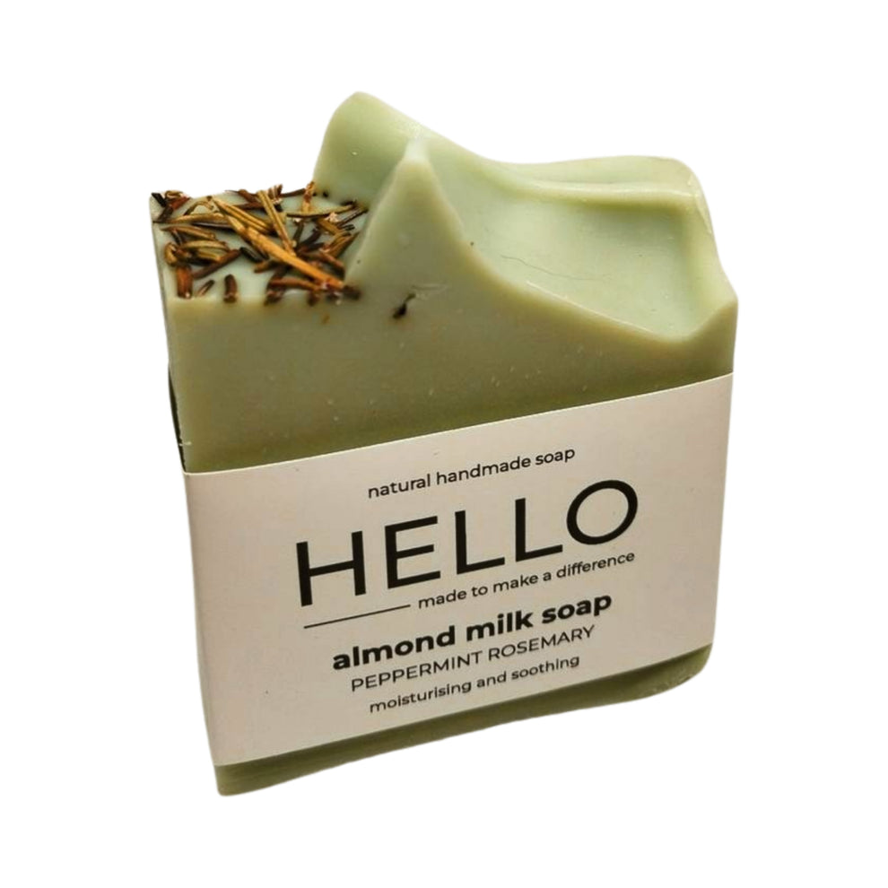 Peppermint Rosemary Soap Bar | Hello Soap | Ruby Tulip & Co.